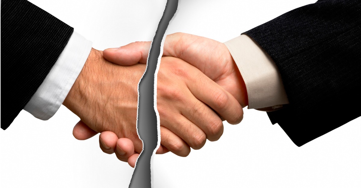 broken-business-handshake-picture-id94113879 — RISMedia