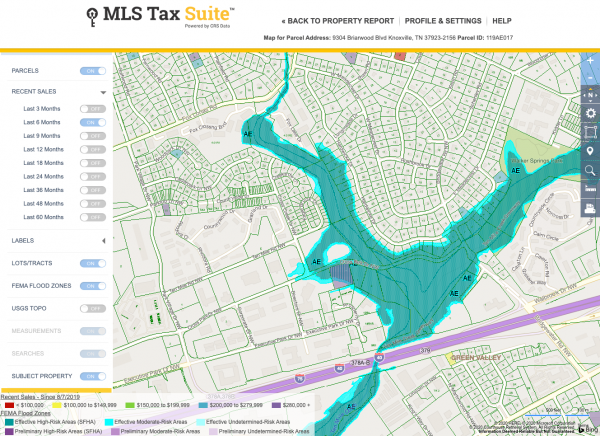 CRS Data MLS Tax Suite Map Layers — RISMedia