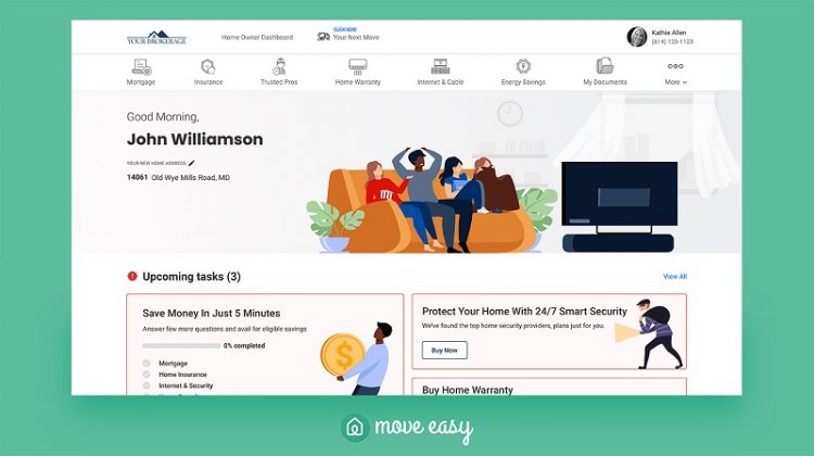 MoveEasy Launches New Homeowner Dashboard, Simplifying Home Management ...