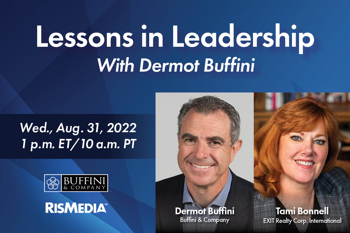 Lessons in Leadership with Dermot Buffini — RISMedia
