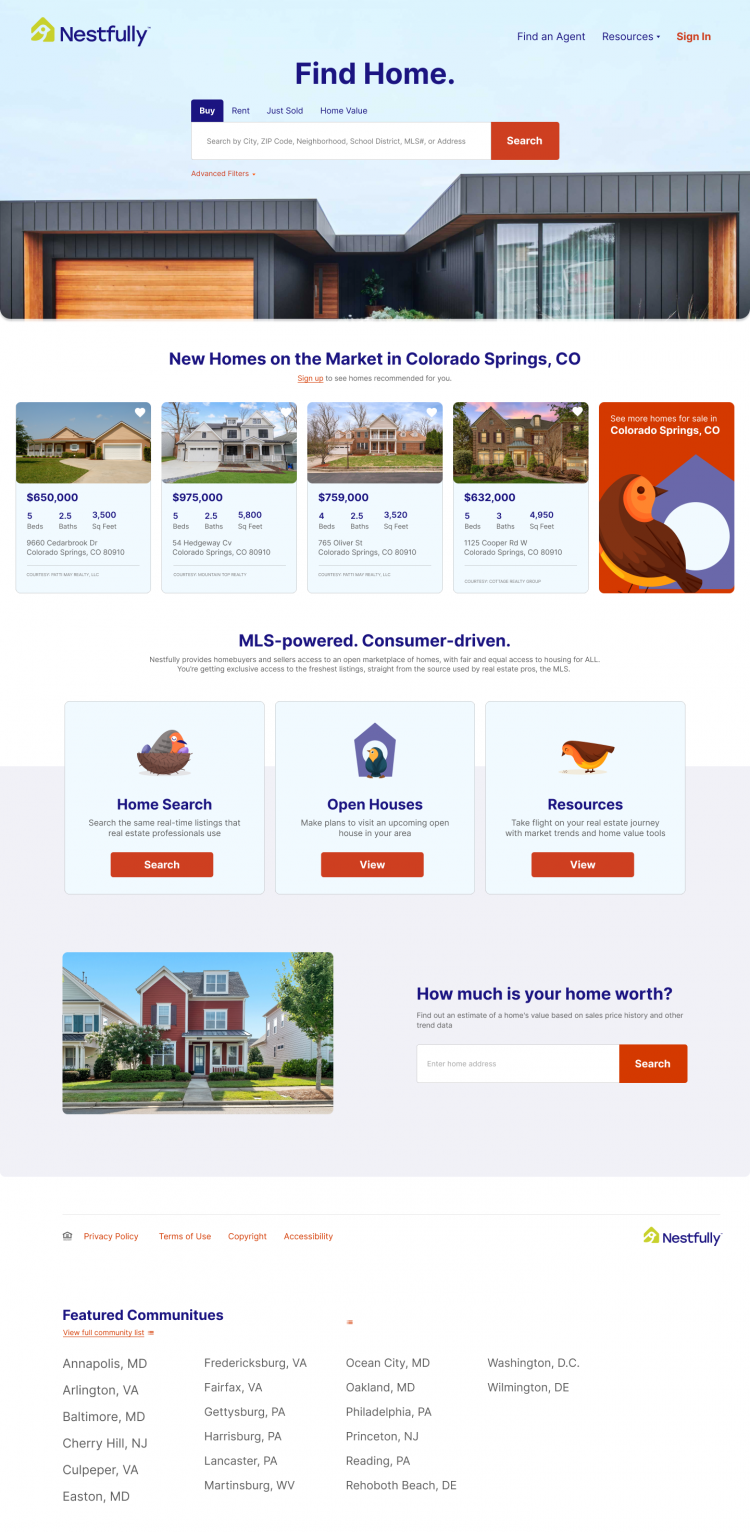 MLS's Launch Industry-Centric Consumer Portal ‘Nestfully’ — RISMedia