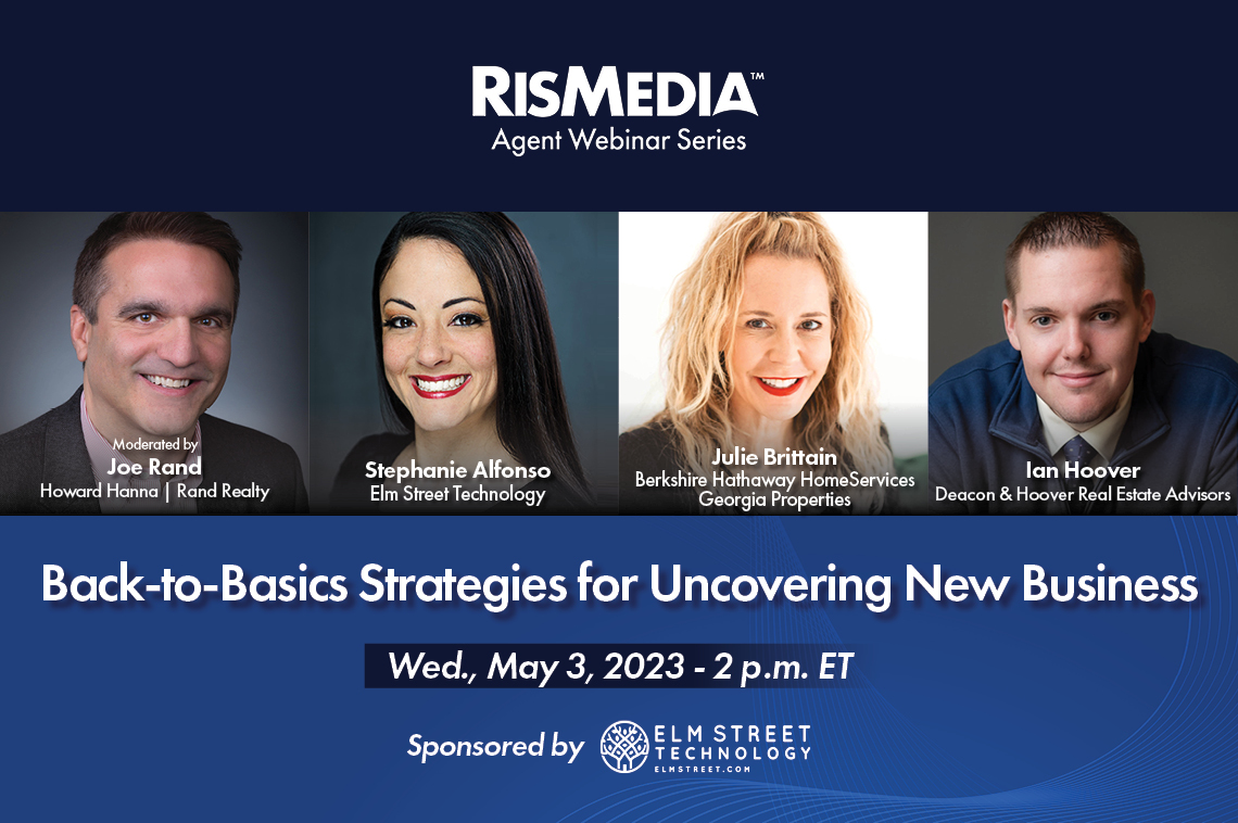 RISMedia Webinar: Back-to-Basics Strategies for Uncovering New Business — RISMedia