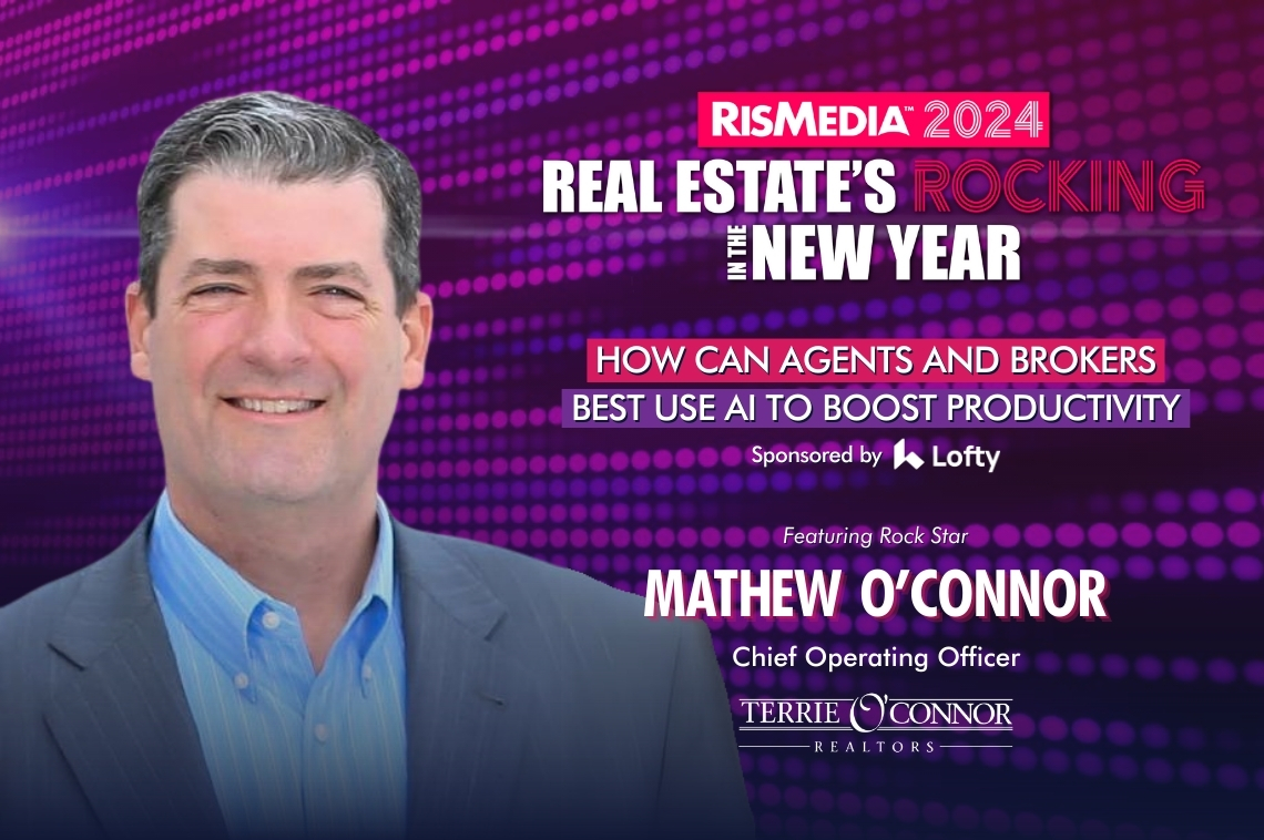 This Week: Matthew O’Connor to Lead Panel on Using AI to Boost Productivity — RISMedia
