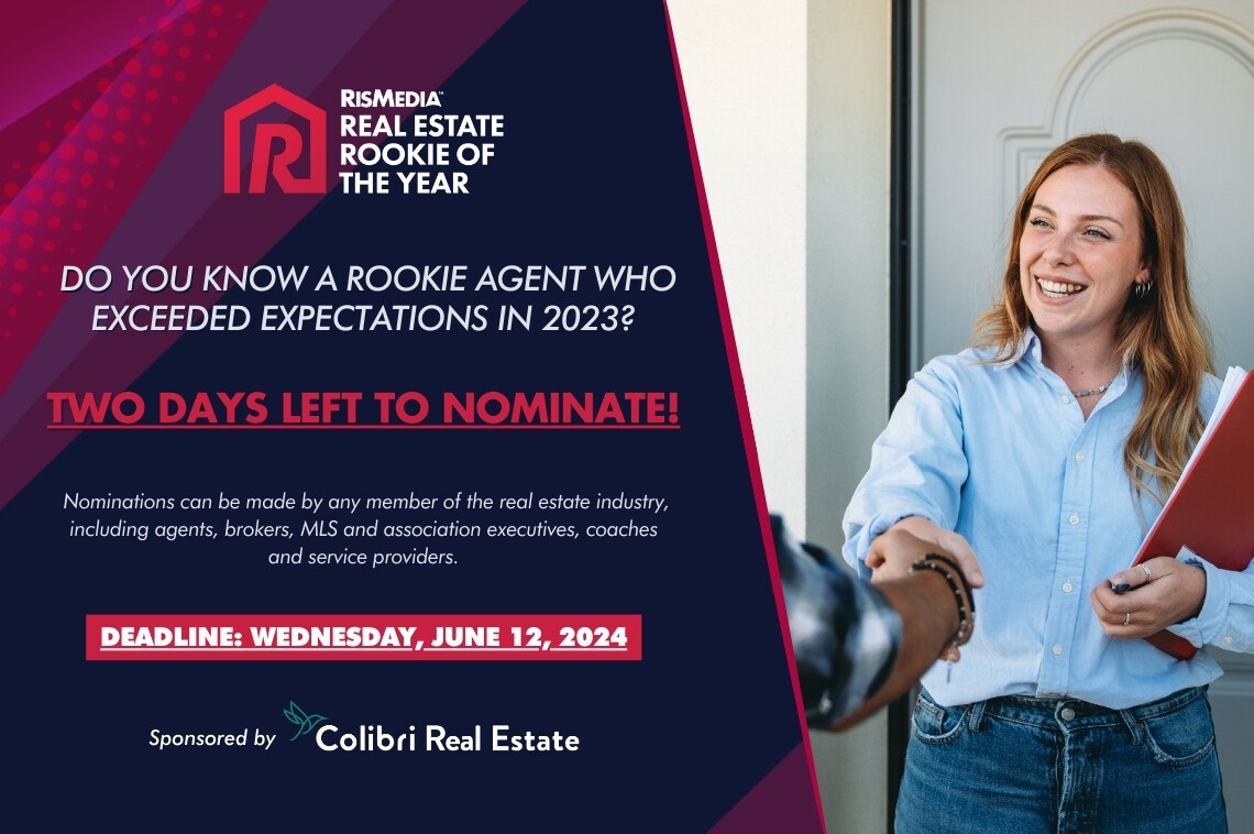 Two Days Left to Nominate a 2024 Rookie of the Year — RISMedia