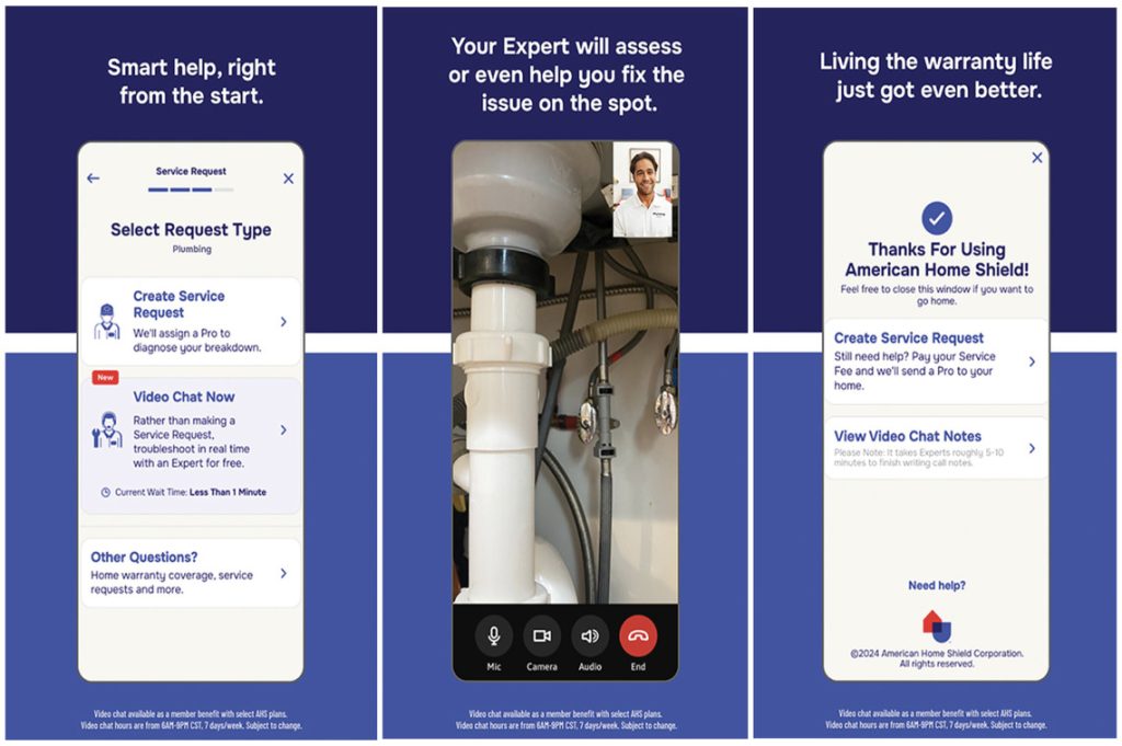 Real-Time Video Chat Pioneers New Benefit to Home Warranty: Convenience ...