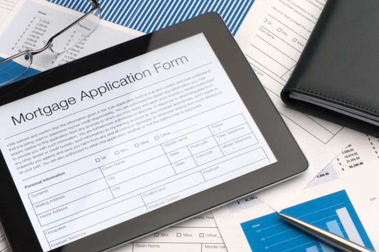Online mortgage application form — RISMedia
